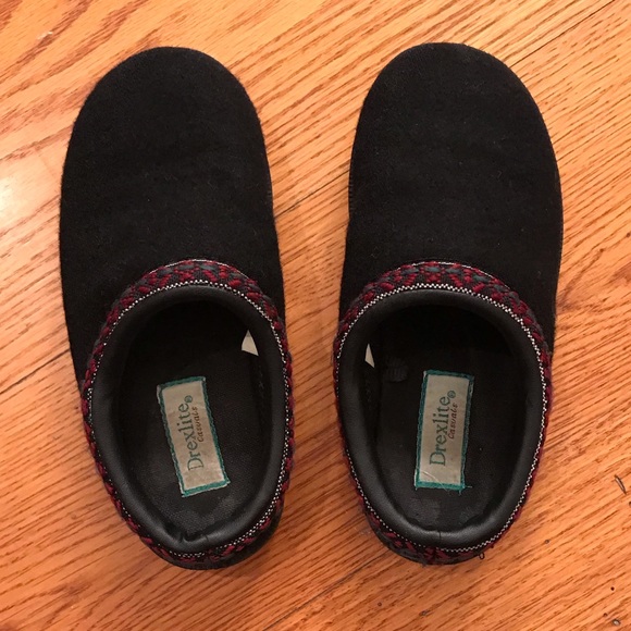Drexlite | Shoes | Drexlite Wool Mules Black | Poshmark